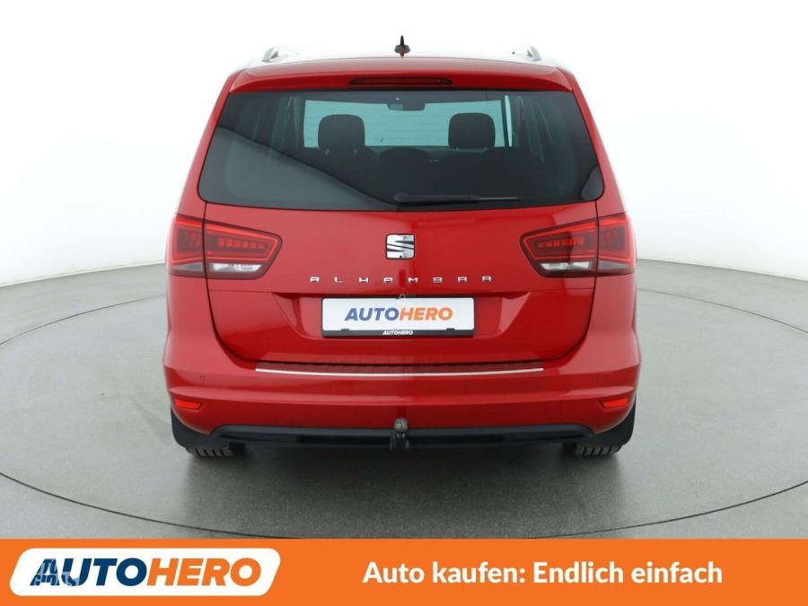 Sarkans SEAT Alhambra 2022 Kauņa, ar dzinēja tilpumu 1.40 L un nobraukumu 60 tūkst. km par 32185 €, foto 5 vietnē AUTOMOTO.COM.LV