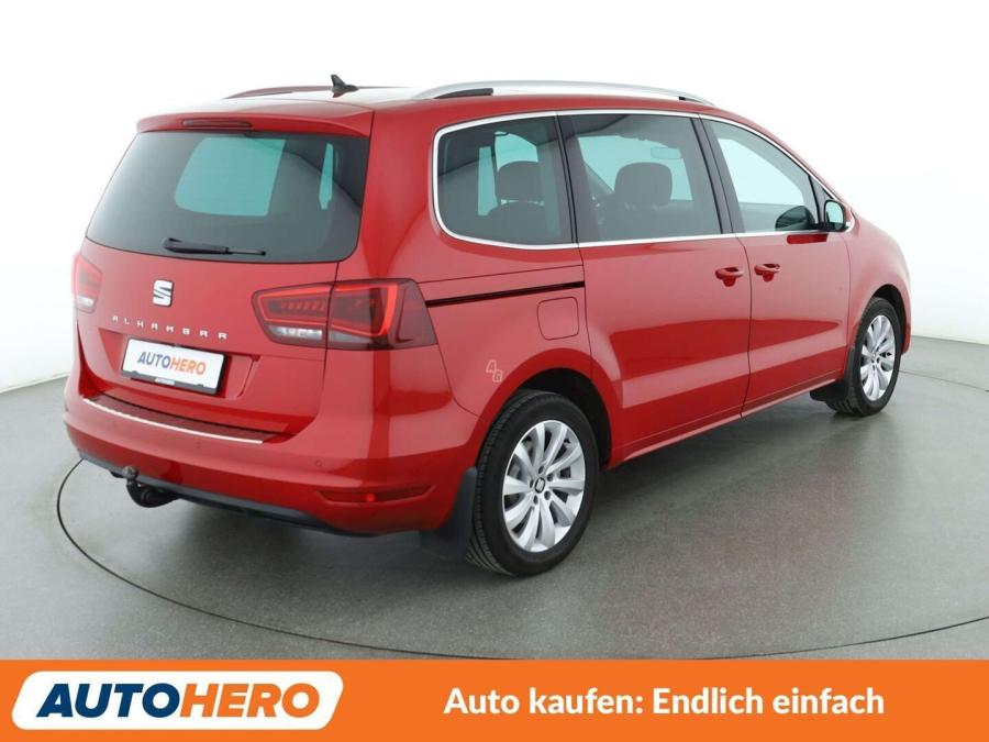 Sarkans SEAT Alhambra 2022 Kauņa, ar dzinēja tilpumu 1.40 L un nobraukumu 60 tūkst. km par 32185 €, foto 6 vietnē AUTOMOTO.COM.LV