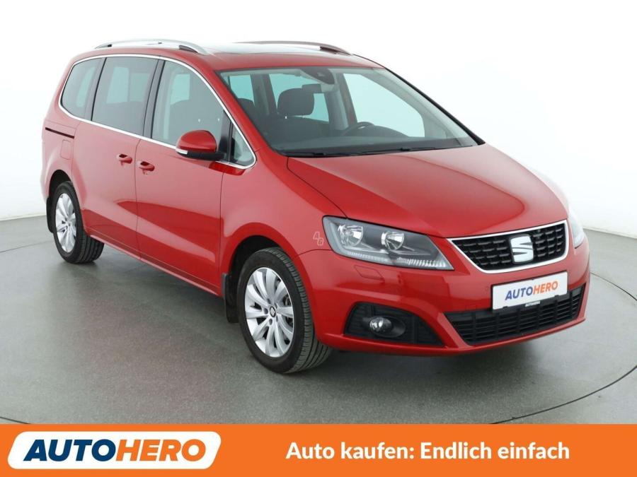 Sarkans SEAT Alhambra 2022 Kauņa, ar dzinēja tilpumu 1.40 L un nobraukumu 60 tūkst. km par 32185 €, foto 8 vietnē AUTOMOTO.COM.LV