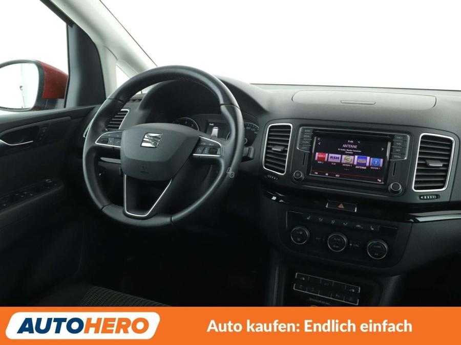 Sarkans SEAT Alhambra 2022 Kauņa, ar dzinēja tilpumu 1.40 L un nobraukumu 60 tūkst. km par 32185 €, foto 13 vietnē AUTOMOTO.COM.LV
