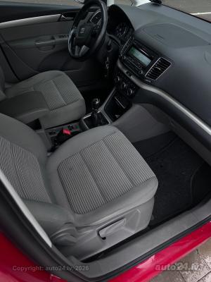 Sarkans SEAT Alhambra 2014 Tallina, ar dzinēja tilpumu 2.00 L un nobraukumu 365 tūkst. km par 4699 €, foto 8 vietnē AUTOMOTO.COM.LV