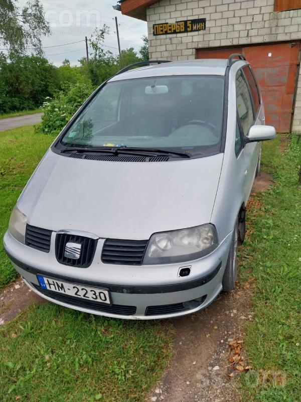 SEAT Alhambra 2003 in Limbazi, with an engine capacity of 2.80 L and mileage of 316 thousand km for 1200 €, photo 1 on AUTOMOTO.COM.LV
