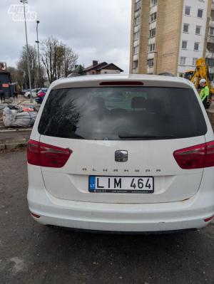SEAT Alhambra 2012 Kauņa, ar dzinēja tilpumu 2.10 L un nobraukumu 270 tūkst. km par 6000 €, foto 4 vietnē AUTOMOTO.COM.LV