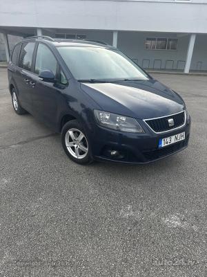 SEAT Alhambra 2012 Tallina, ar dzinēja tilpumu 1.40 L un nobraukumu 270 tūkst. km par 4900 €, foto  vietnē AUTOMOTO.COM.LV