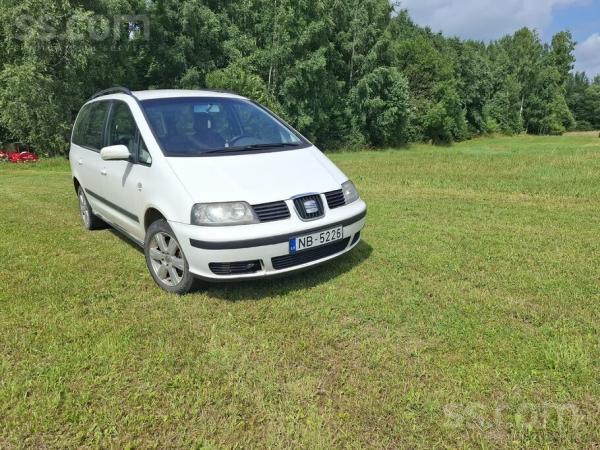Белый Сеат Альхамбра 2006 в Даугавпилс, объемом двигателя 1.90 л и пробегом 447 тыс. км за 1200 €, фото 4 на AUTOMOTO.COM.LV