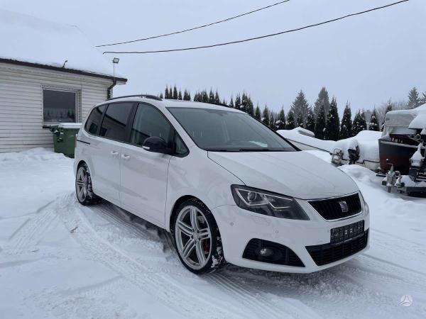 White SEAT Alhambra 2011 in Kursenai, with an engine capacity of 1.97 L and mileage of 262 thousand km for 8100 €, photo 3 on AUTOMOTO.COM.LV