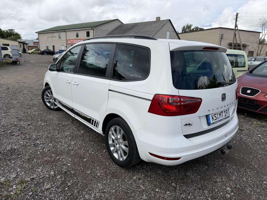 Balts SEAT Alhambra 2011 Kelmė, ar dzinēja tilpumu 1.97 L un nobraukumu 438 tūkst. km par 4650 €, foto 4 vietnē AUTOMOTO.COM.LV