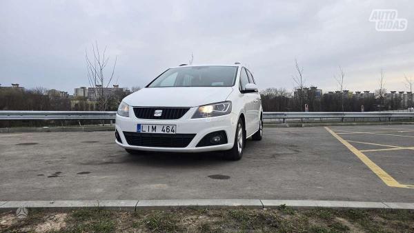 White SEAT Alhambra 2012 in Kaunas, with an engine capacity of 2.00 L and mileage of 270 thousand km for 5499 €, photo 1 on AUTOMOTO.COM.LV