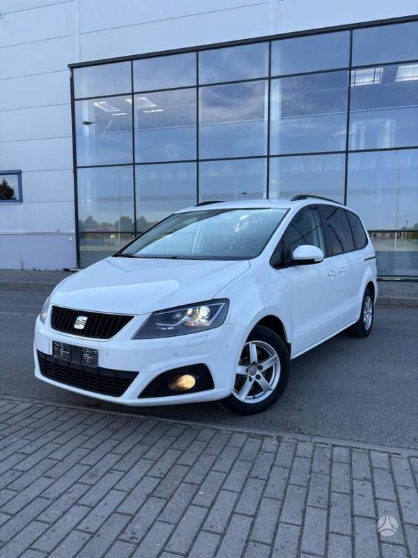 Balts SEAT Alhambra 2012 Panevēža, ar dzinēja tilpumu 1.97 L un nobraukumu 317 tūkst. km par 7050 €, foto 1 vietnē AUTOMOTO.COM.LV