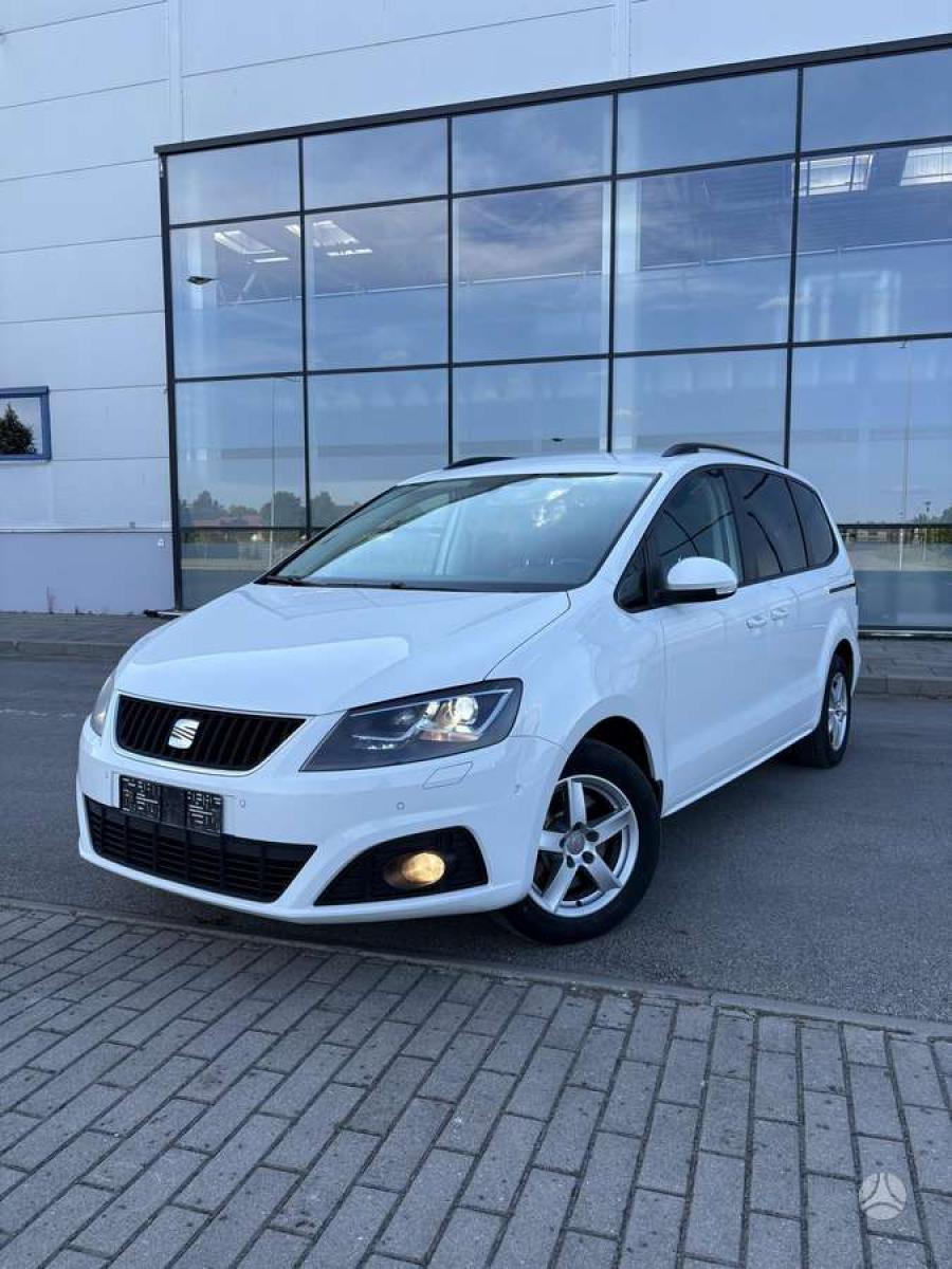 Balts SEAT Alhambra 2012 Panevēža, ar dzinēja tilpumu 1.97 L un nobraukumu 317 tūkst. km par 7050 €, foto 1 vietnē AUTOMOTO.COM.LV