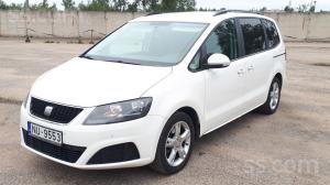 Balts SEAT Alhambra 2013 Daugavpils, ar dzinēja tilpumu 2.00 L un nobraukumu 225 tūkst. km par 8200 €, foto 4 vietnē AUTOMOTO.COM.LV