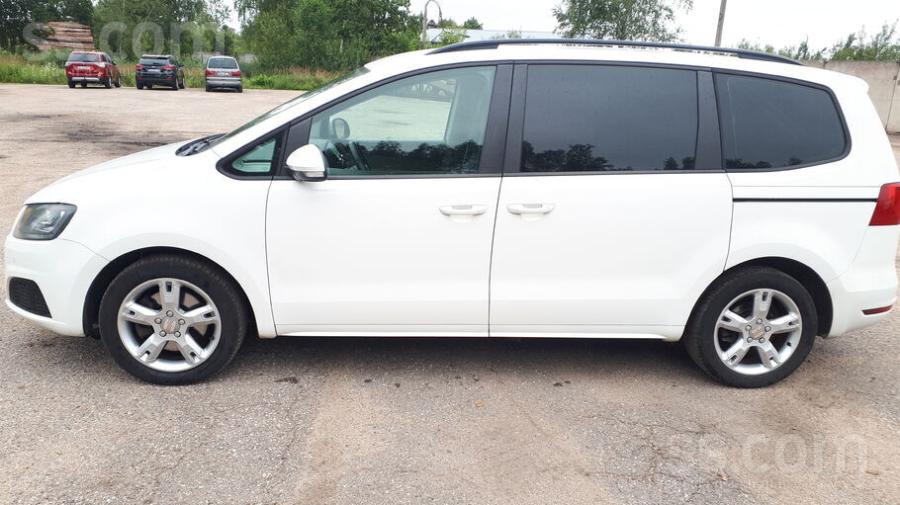 Balts SEAT Alhambra 2013 Daugavpils, ar dzinēja tilpumu 2.00 L un nobraukumu 225 tūkst. km par 8200 €, foto 12 vietnē AUTOMOTO.COM.LV