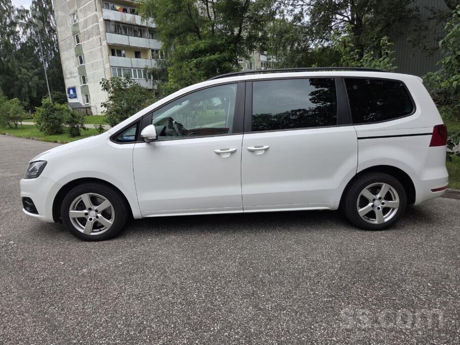 Balts SEAT Alhambra 2013 Rīga, ar dzinēja tilpumu 2.00 L un nobraukumu 300 tūkst. km par 6700 €, foto 3 vietnē AUTOMOTO.COM.LV