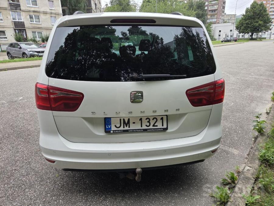 Balts SEAT Alhambra 2013 Rīga, ar dzinēja tilpumu 2.00 L un nobraukumu 300 tūkst. km par 6700 €, foto 5 vietnē AUTOMOTO.COM.LV