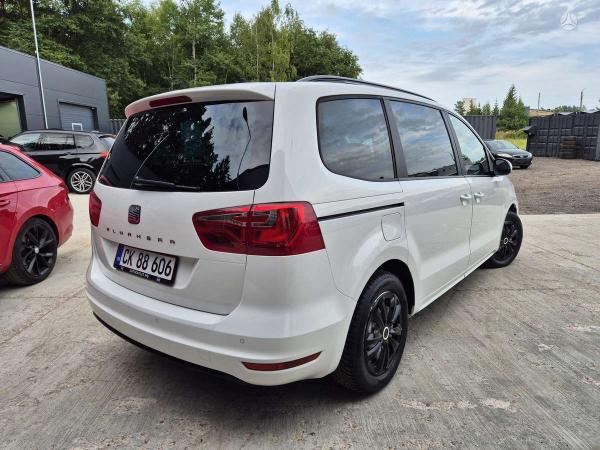 White SEAT Alhambra 2013 in Utena, with an engine capacity of 1.97 L and mileage of 330 thousand km for 7990 €, photo 2 on AUTOMOTO.COM.LV