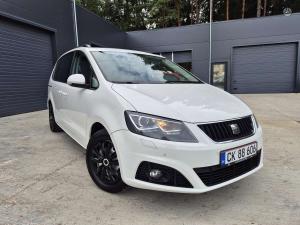White SEAT Alhambra 2013 in Utena, with an engine capacity of 1.97 L and mileage of 330 thousand km for 7990 €, photo 4 on AUTOMOTO.COM.LV