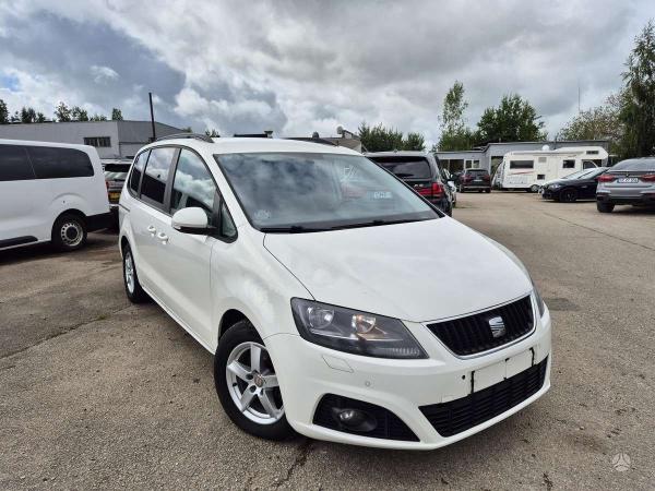 Balts SEAT Alhambra 2013 Utena, ar dzinēja tilpumu 1.98 L un nobraukumu 236 tūkst. km par 4990 €, foto 1 vietnē AUTOMOTO.COM.LV