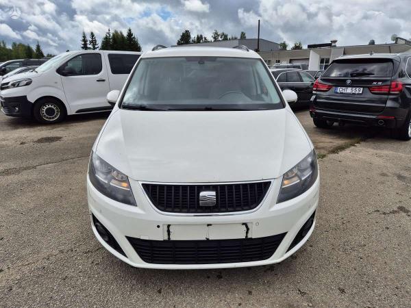 Balts SEAT Alhambra 2013 Utena, ar dzinēja tilpumu 1.98 L un nobraukumu 236 tūkst. km par 4990 €, foto 7 vietnē AUTOMOTO.COM.LV