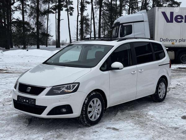 White SEAT Alhambra 2014 in Utena, with an engine capacity of 2.00 L and mileage of 247 thousand km for 6950 €, photo 1 on AUTOMOTO.COM.LV