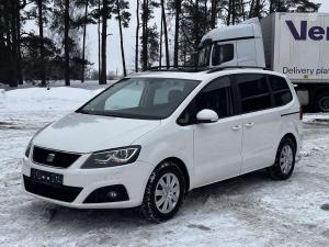 White SEAT Alhambra 2014 in Utena, with an engine capacity of 2.00 L and mileage of 247 thousand km for 6950 €, photo  on AUTOMOTO.COM.LV