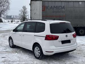 White SEAT Alhambra 2014 in Utena, with an engine capacity of 2.00 L and mileage of 247 thousand km for 6950 €, photo 7 on AUTOMOTO.COM.LV