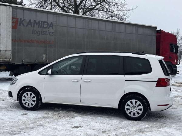 White SEAT Alhambra 2014 in Utena, with an engine capacity of 2.00 L and mileage of 247 thousand km for 6950 €, photo 8 on AUTOMOTO.COM.LV