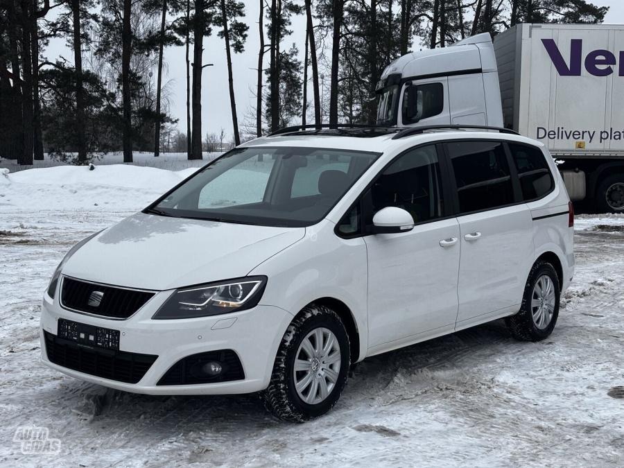 Balts SEAT Alhambra 2014 Utena, ar dzinēja tilpumu 2.00 L un nobraukumu 247 tūkst. km par 6950 €, foto 1 vietnē AUTOMOTO.COM.LV