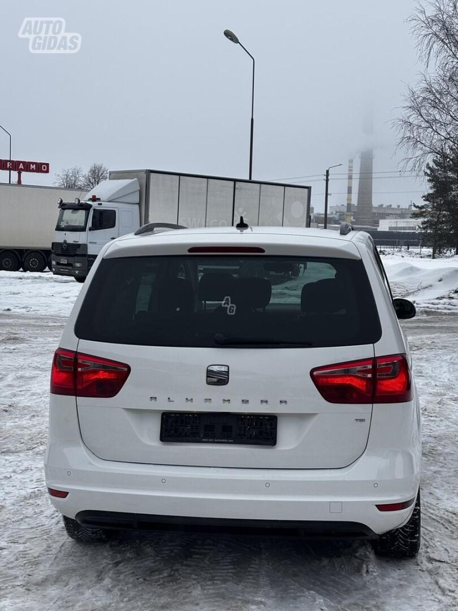 Balts SEAT Alhambra 2014 Utena, ar dzinēja tilpumu 2.00 L un nobraukumu 247 tūkst. km par 6950 €, foto 6 vietnē AUTOMOTO.COM.LV