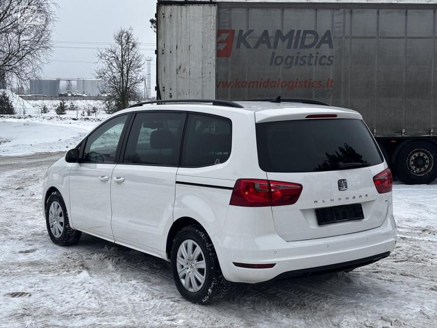 Balts SEAT Alhambra 2014 Utena, ar dzinēja tilpumu 2.00 L un nobraukumu 247 tūkst. km par 6950 €, foto 7 vietnē AUTOMOTO.COM.LV