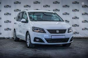 Balts SEAT Alhambra 2014 Kauņa, ar dzinēja tilpumu 2.00 L un nobraukumu 278 tūkst. km par 8990 €, foto 3 vietnē AUTOMOTO.COM.LV