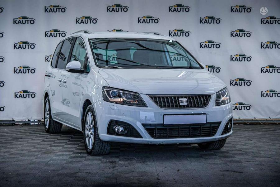 Balts SEAT Alhambra 2014 Kauņa, ar dzinēja tilpumu 2.00 L un nobraukumu 278 tūkst. km par 8990 €, foto 3 vietnē AUTOMOTO.COM.LV