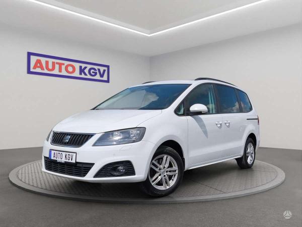 Balts SEAT Alhambra 2015 Viļņa, ar dzinēja tilpumu 2.00 L un nobraukumu 270 tūkst. km par 8999 €, foto 1 vietnē AUTOMOTO.COM.LV