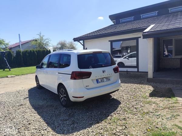 Balts SEAT Alhambra 2016 Mažeikiai, ar dzinēja tilpumu 2.00 L un nobraukumu 396 tūkst. km par 9250 €, foto 4 vietnē AUTOMOTO.COM.LV