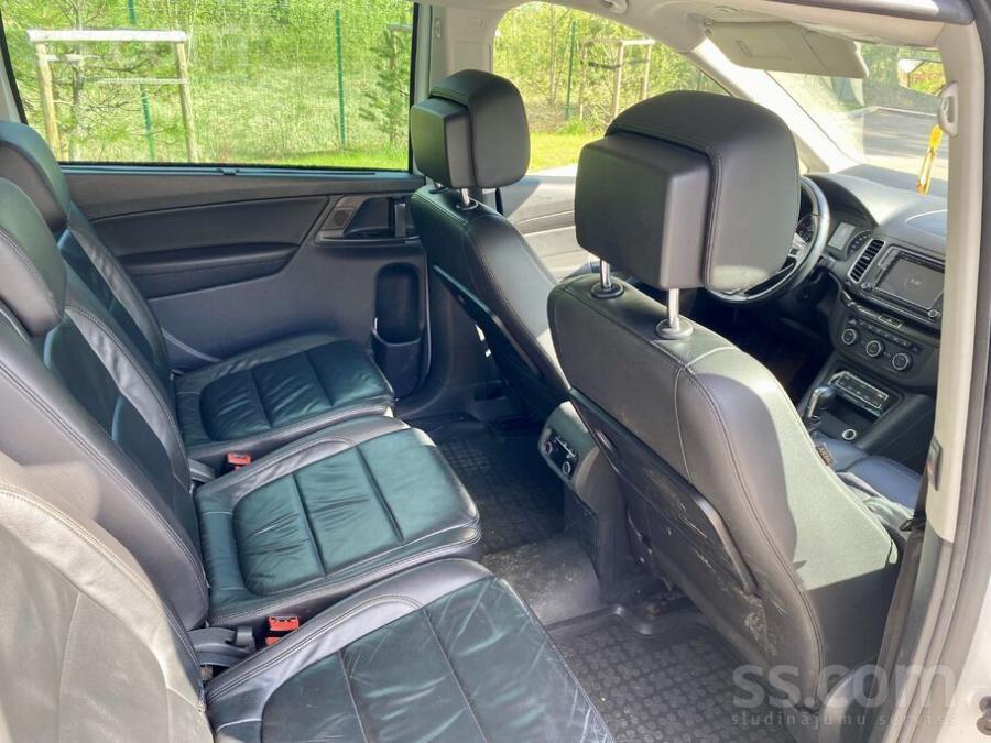 Balts SEAT Alhambra 2017 Daugavpils, ar dzinēja tilpumu 2.00 L un nobraukumu 222 tūkst. km par 9499 €, foto 7 vietnē AUTOMOTO.COM.LV