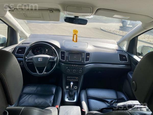 Balts SEAT Alhambra 2017 Daugavpils, ar dzinēja tilpumu 2.00 L un nobraukumu 222 tūkst. km par 9499 €, foto 7 vietnē AUTOMOTO.COM.LV