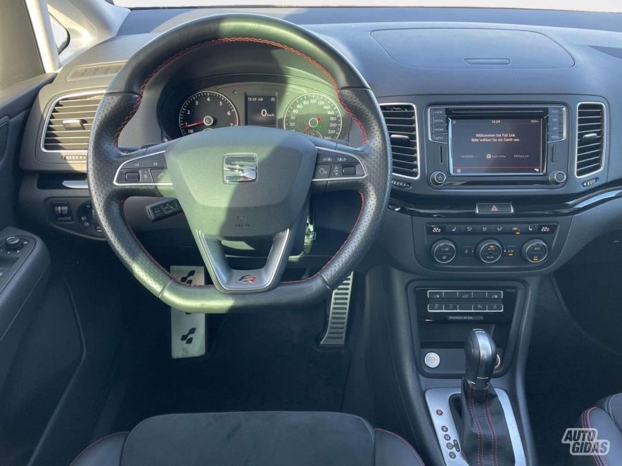 Белый Сеат Альхамбра 2018 в Каунас, объемом двигателя 2.00 л и пробегом 40 тыс. км за 32154 €, фото 10 на AUTOMOTO.COM.LV