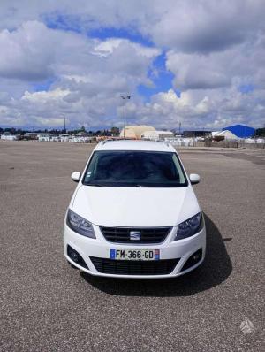 White SEAT Alhambra 2019 in Kaunas, with an engine capacity of 1.97 L and mileage of 300 thousand km for 10950 €, photo 3 on AUTOMOTO.COM.LV