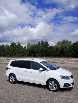 White SEAT Alhambra 2019 in Kaunas, with an engine capacity of 1.97 L and mileage of 300 thousand km for 10950 €, photo 7 on AUTOMOTO.COM.LV