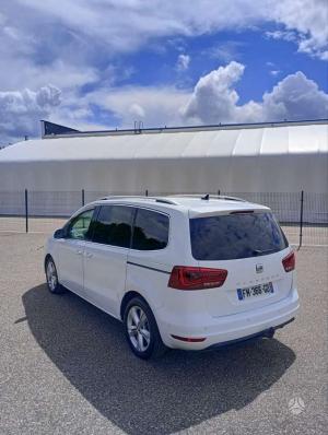 White SEAT Alhambra 2019 in Kaunas, with an engine capacity of 1.97 L and mileage of 300 thousand km for 10950 €, photo 8 on AUTOMOTO.COM.LV