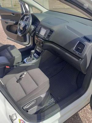 White SEAT Alhambra 2019 in Kaunas, with an engine capacity of 1.97 L and mileage of 300 thousand km for 10950 €, photo 14 on AUTOMOTO.COM.LV