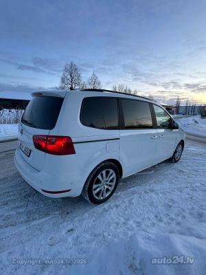 White SEAT Alhambra 2012 in Tallinn, with an engine capacity of 2.00 L and mileage of 240 thousand km for 7990 €, photo 6 on AUTOMOTO.COM.LV
