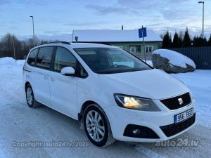 White SEAT Alhambra 2012 in Tallinn, with an engine capacity of 2.00 L and mileage of 240 thousand km for 7990 €, photo 11 on AUTOMOTO.COM.LV