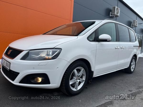 White SEAT Alhambra 2014 in Kuressaare, with an engine capacity of 2.00 L and mileage of 191 thousand km for 10000 €, photo 1 on AUTOMOTO.COM.LV