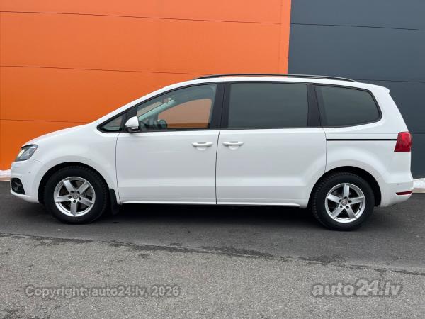 White SEAT Alhambra 2014 in Kuressaare, with an engine capacity of 2.00 L and mileage of 191 thousand km for 9690 €, photo 8 on AUTOMOTO.COM.LV