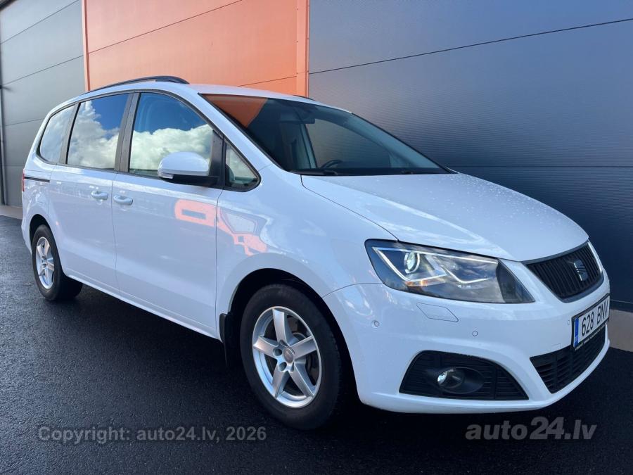 Balts SEAT Alhambra 2014 Kuresāre, ar dzinēja tilpumu 2.00 L un nobraukumu 191 tūkst. km par 10990 €, foto 4 vietnē AUTOMOTO.COM.LV