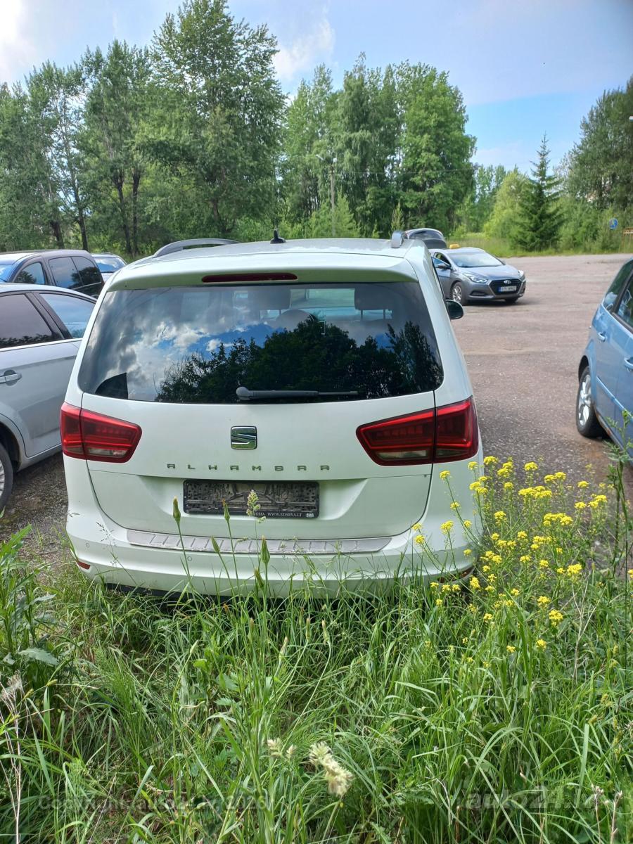 Balts SEAT Alhambra 2016 Tallina, ar dzinēja tilpumu 1.97 L un nobraukumu 230 tūkst. km par 7990 €, foto 3 vietnē AUTOMOTO.COM.LV