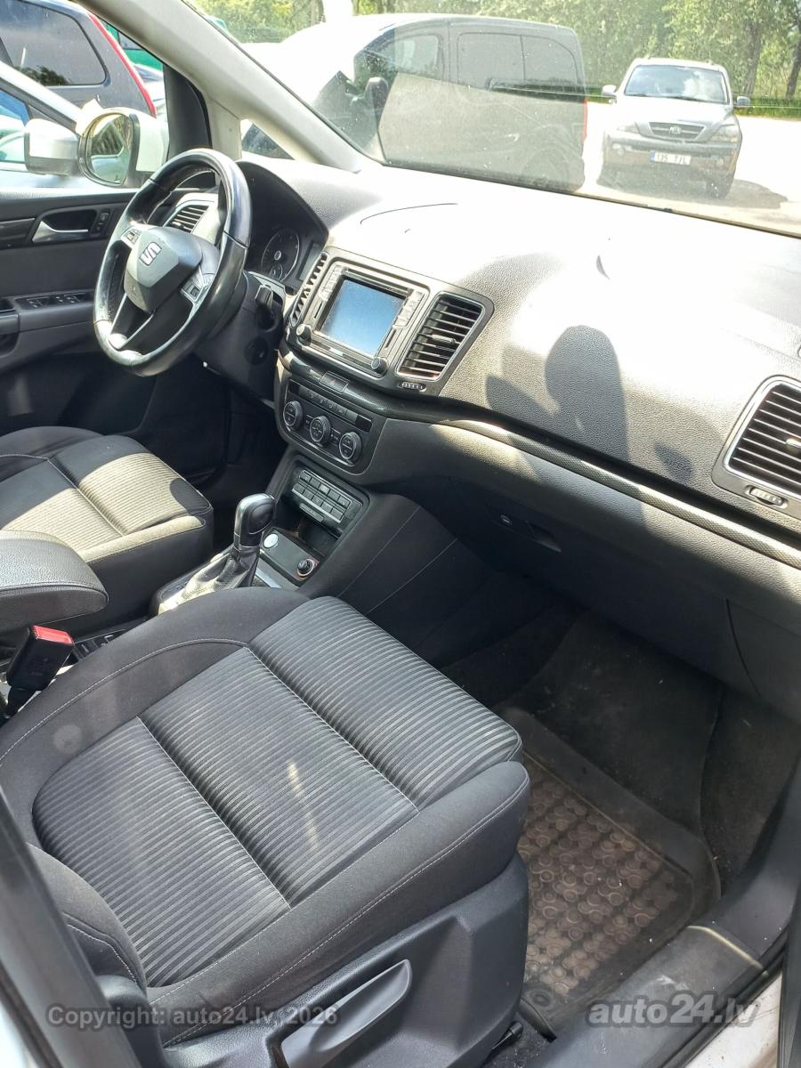 Balts SEAT Alhambra 2016 Tallina, ar dzinēja tilpumu 1.97 L un nobraukumu 230 tūkst. km par 7990 €, foto 6 vietnē AUTOMOTO.COM.LV