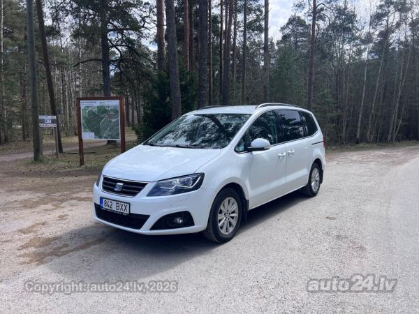 Balts SEAT Alhambra 2017 Tallina, ar dzinēja tilpumu 2.00 L un nobraukumu 108 tūkst. km par 19000 €, foto  vietnē AUTOMOTO.COM.LV