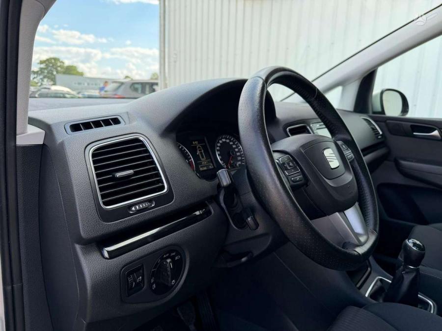 Dzeltens SEAT Alhambra 2012 Marijampole, ar dzinēja tilpumu 1.97 L un nobraukumu 286 tūkst. km par 6850 €, foto 28 vietnē AUTOMOTO.COM.LV