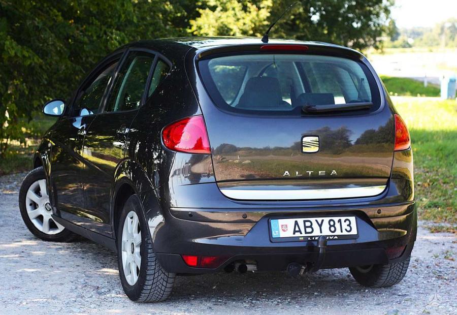 Melns SEAT Altea 2005 Kretinga, ar dzinēja tilpumu 1.98 L un nobraukumu 231 tūkst. km par 2699 €, foto 9 vietnē AUTOMOTO.COM.LV